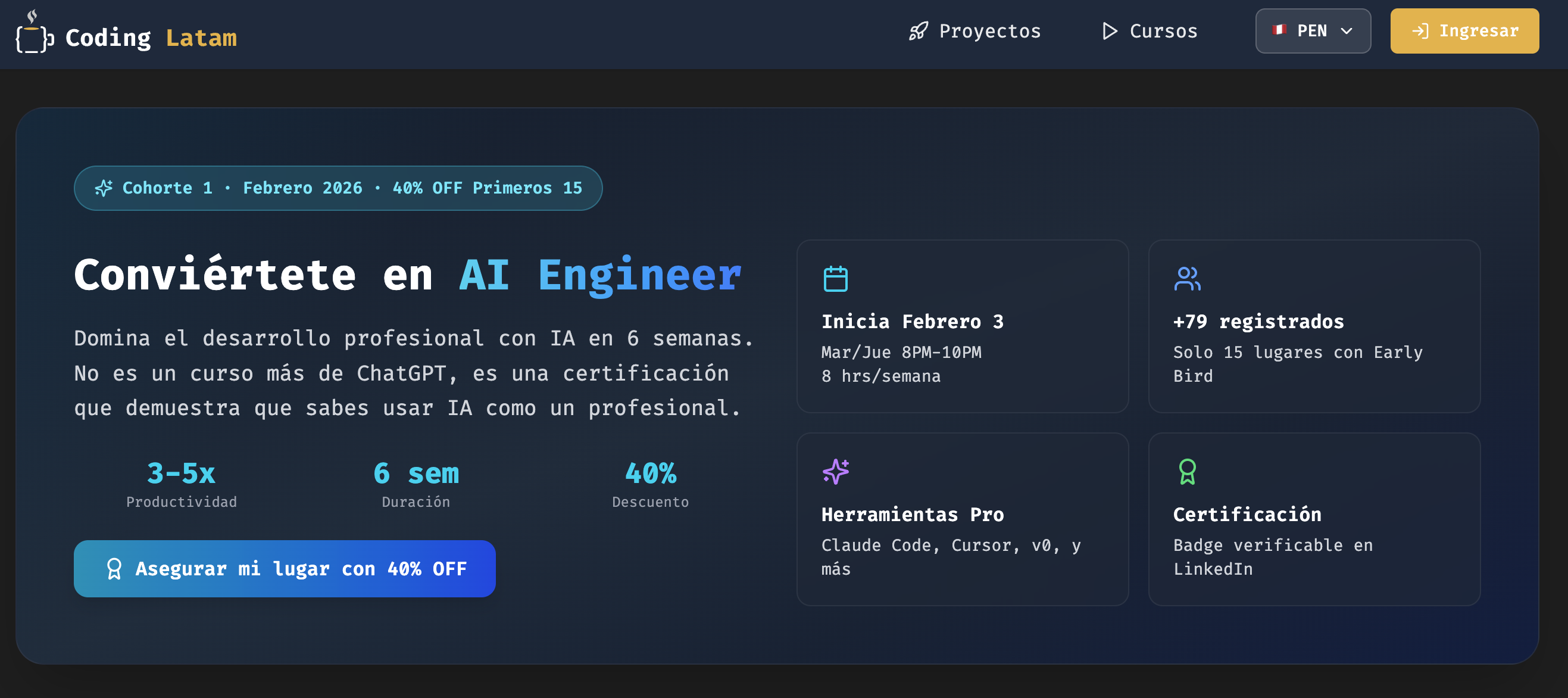 Aprende a programar HACIENDO proyectos | Coding Latam